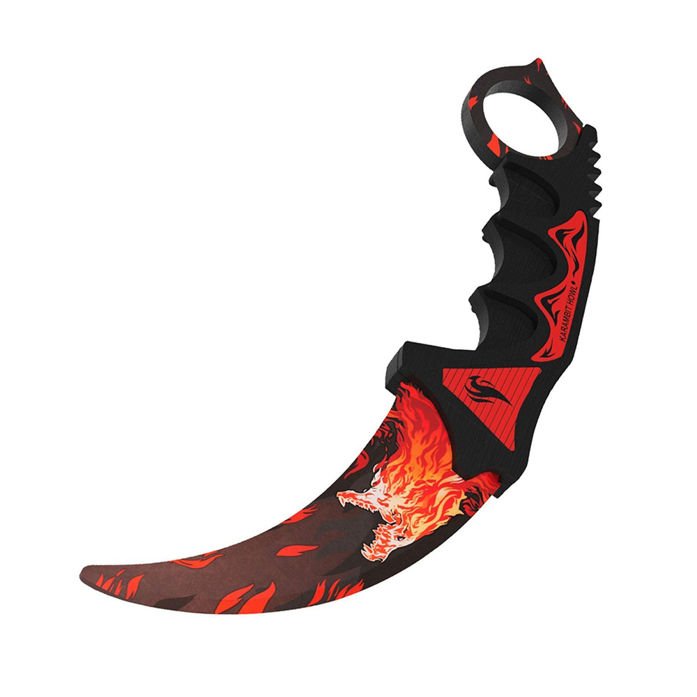 Нож деревянный керамбит Вой CS GO / Нож из дерева - купить с доставкой ...