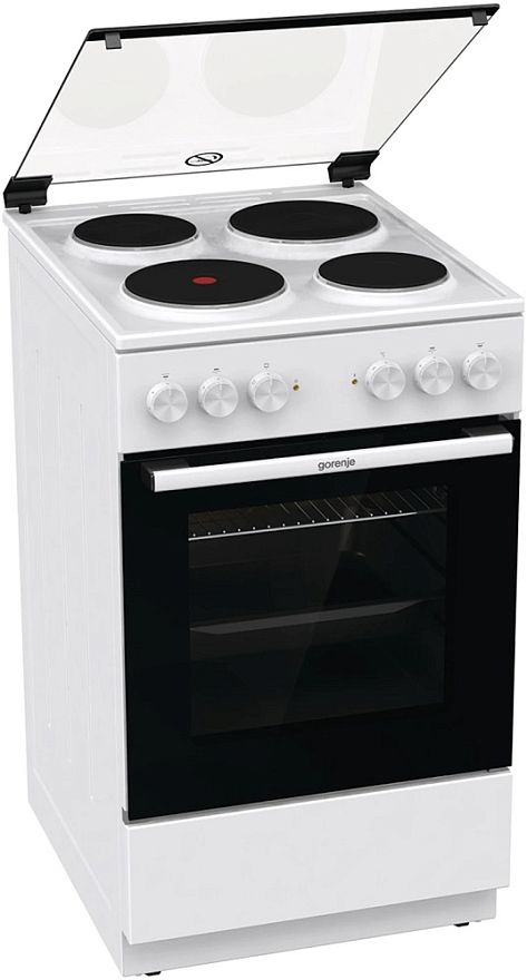 Плита электрическая GORENJE GE5A21WH белая купить c доставкой на OZON ...