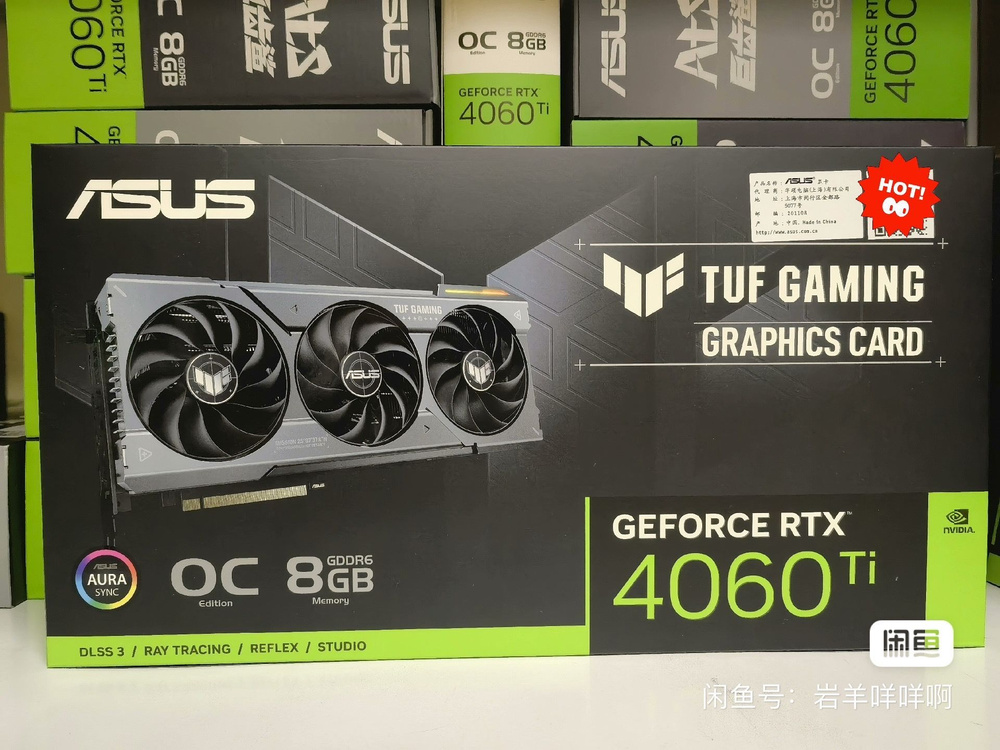 Видеокарта ASUS GeForce RTX 4060 Ti, GDDR6 - купить по низким ценам в ...