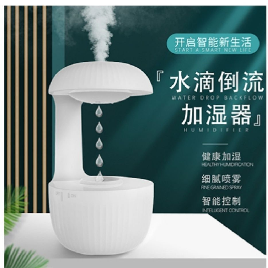 infinite water glitch Антигравитационный увлажнитель Капли воды обратно ...