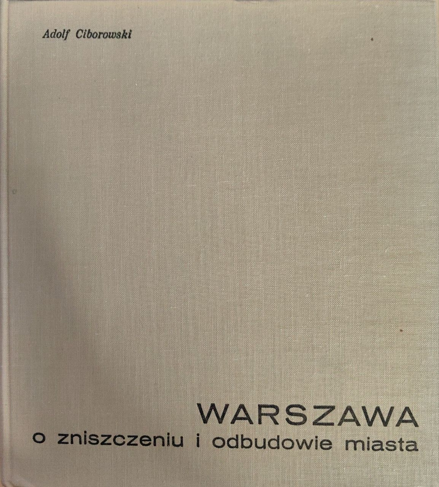 Warszawa/ Adolf Ciborowski | Циборовский Адольф - купить с доставкой по ...