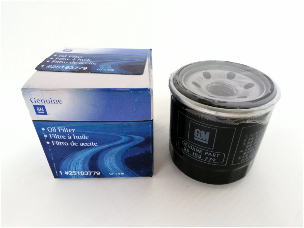 Фильтр масляный General Motors 25183779 - купить по выгодным ценам в ...