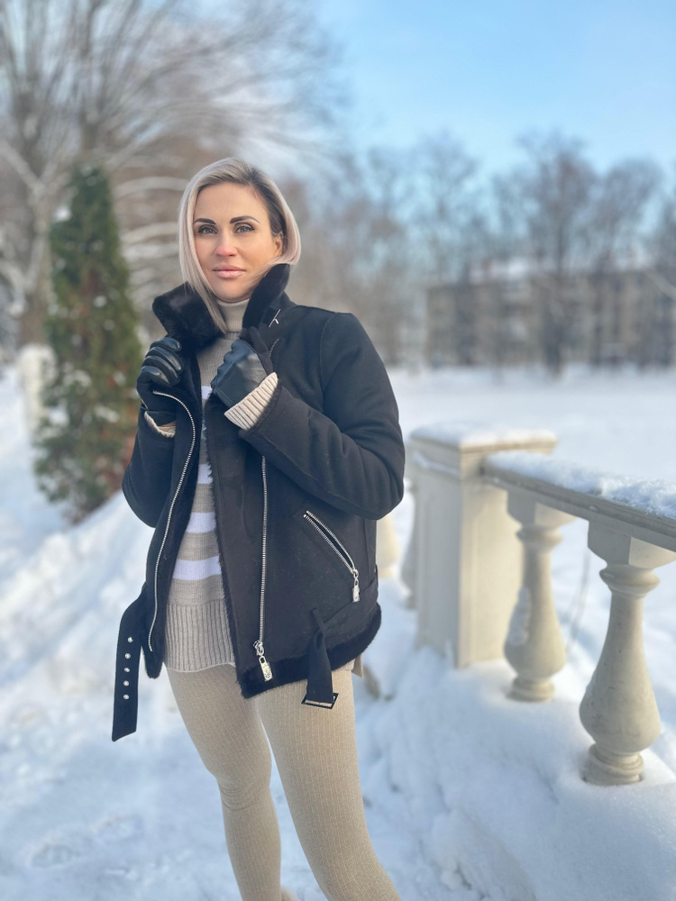 Дубленка Maria Terra - купить с доставкой по выгодным ценам в интернет ...