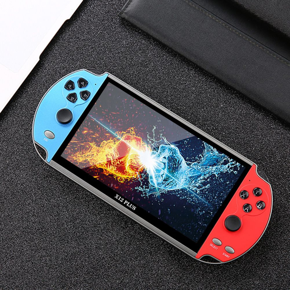 7,1-дюймовая портативная игровая консоль X12 PLUS - купить с доставкой ...