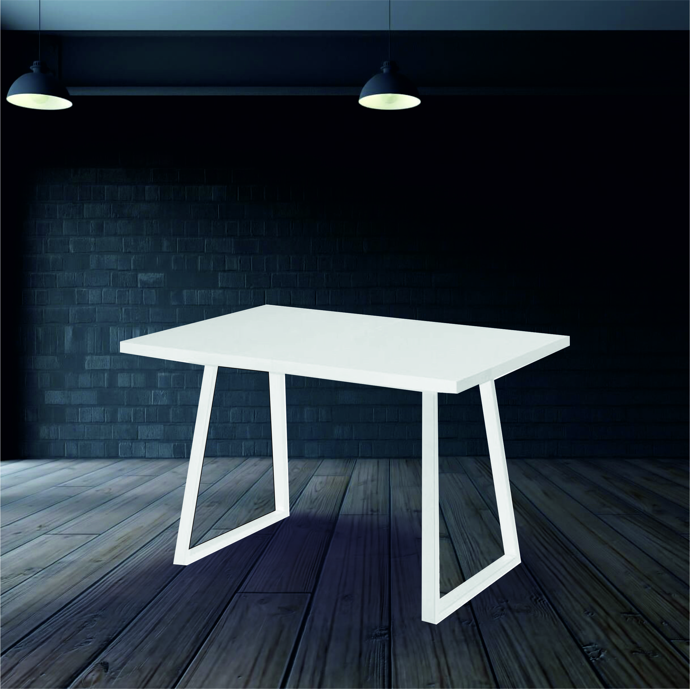 Подстолье для стола в стиле лофт (LOFT) "Трапеция" металлическое, 71 см ...