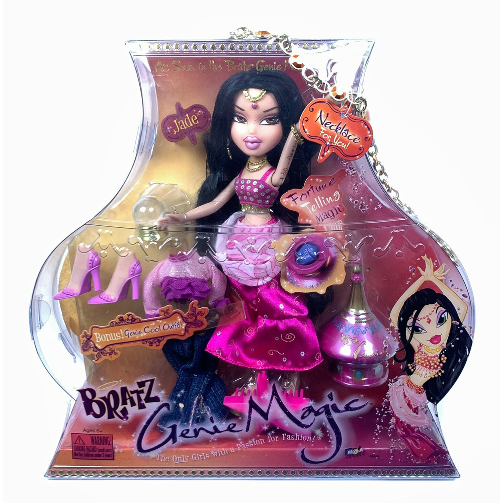 Кукла Джейд из Братц серии Магия джина 2006, Bratz Genie Magic Jade V1 ...