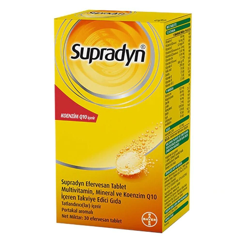 супрадин коэнзим q10 30 шипучих таблеток supradyne koenzim q10 купить ...