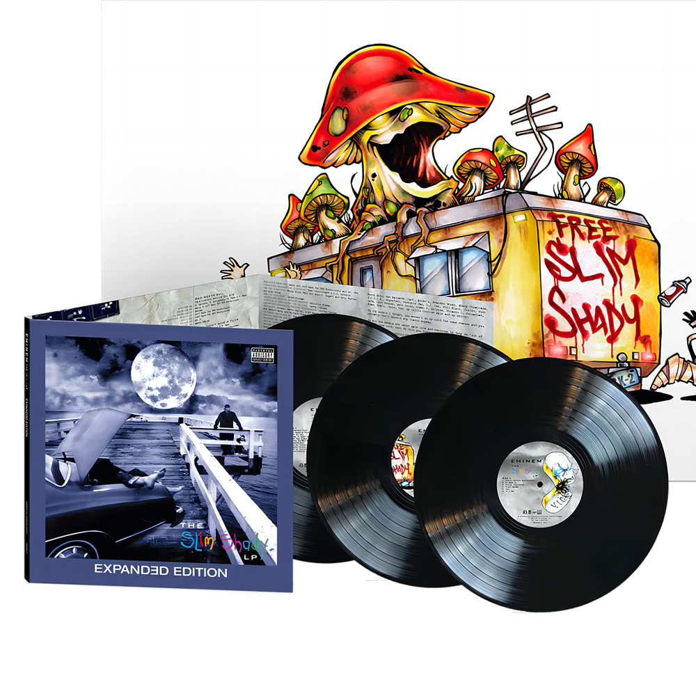 Виниловая пластинка Виниловая пластинка Eminem -The Slim Shady 3LP ...