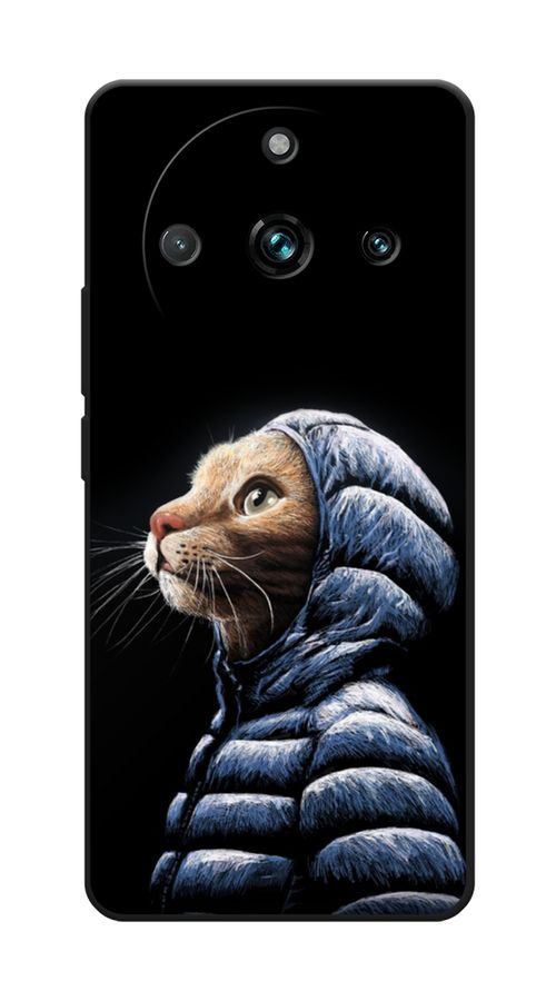 Матовый силиконовый чехол на Realme 11 Pro Plus / Реалми 11 Про Плюс ...