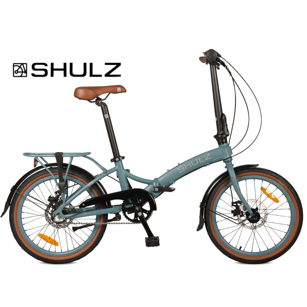 Складной велосипед Shulz Goa Disk синий лёд - купить по выгодной цене в ...