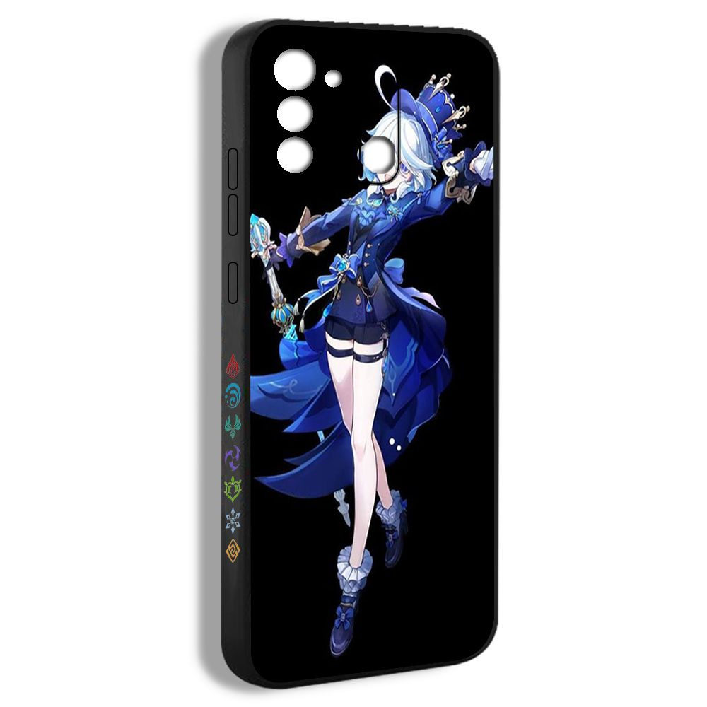 чехол для смартфона Подходит для Tecno Spark 8c Фурина Genshin аниме милая девушка улыбка