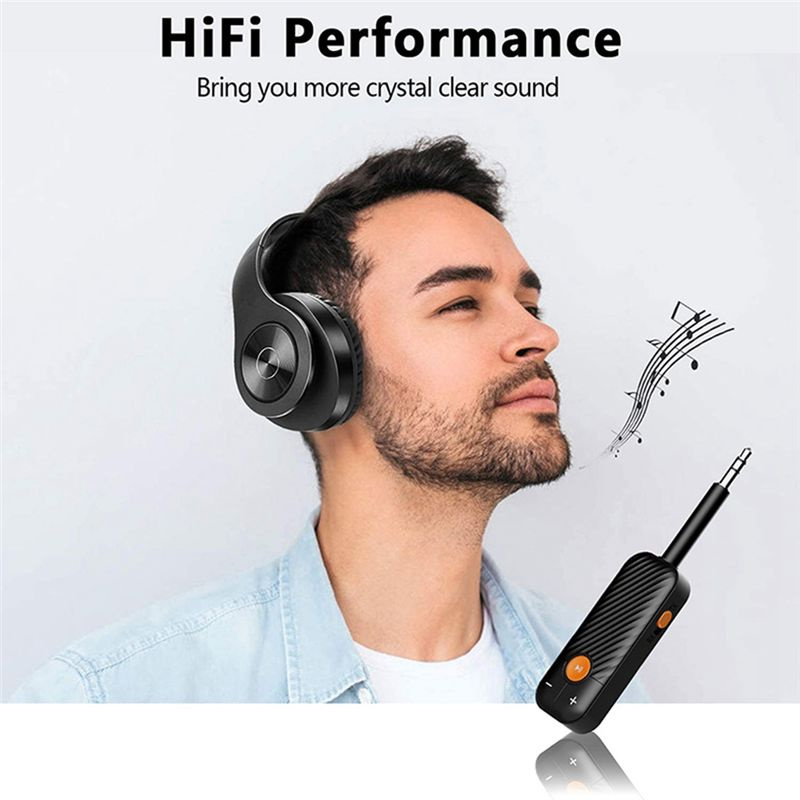 K A F Q Bluetooth 5 2 Передатчик аудиоприемника 3 5 мм Aux Стерео