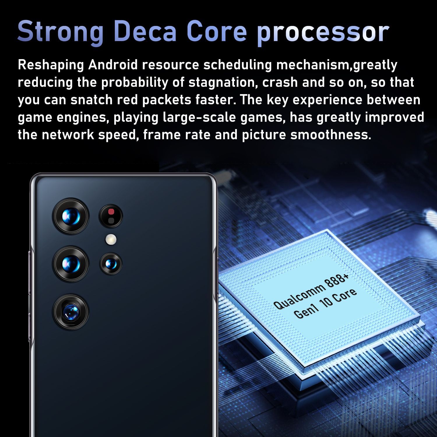 Смартфон Официальный флагманский магазин M12+Ultra, система Android 11 ...