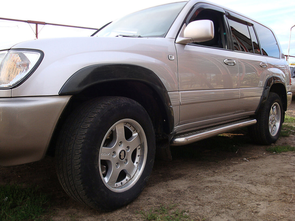 Расширители колесных арок Toyota LC 100 1998-2007 купить по низкой цене ...