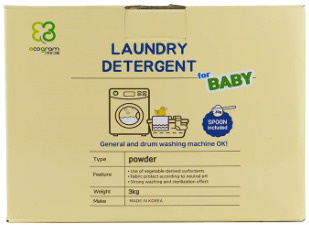 Ecogram Laundry Detergent Baby Высококонцентрированный экологичный ...