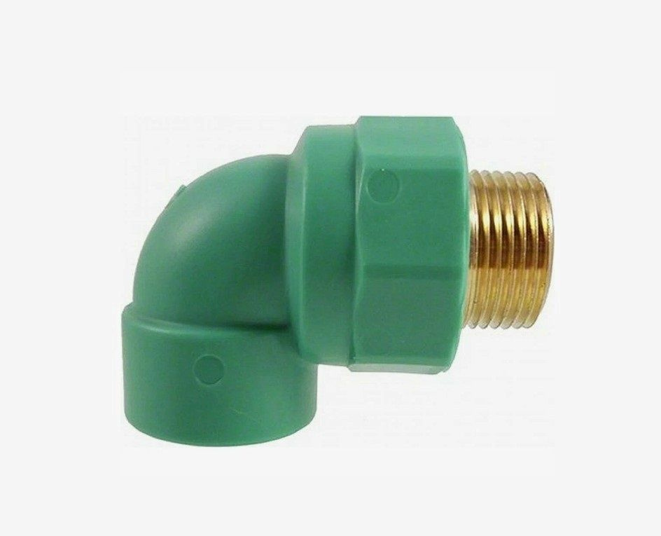 Уголок полипропиленовый Baenninger 25х1/2" НР, ППЗ-УГПРН-BN03-0914 ...