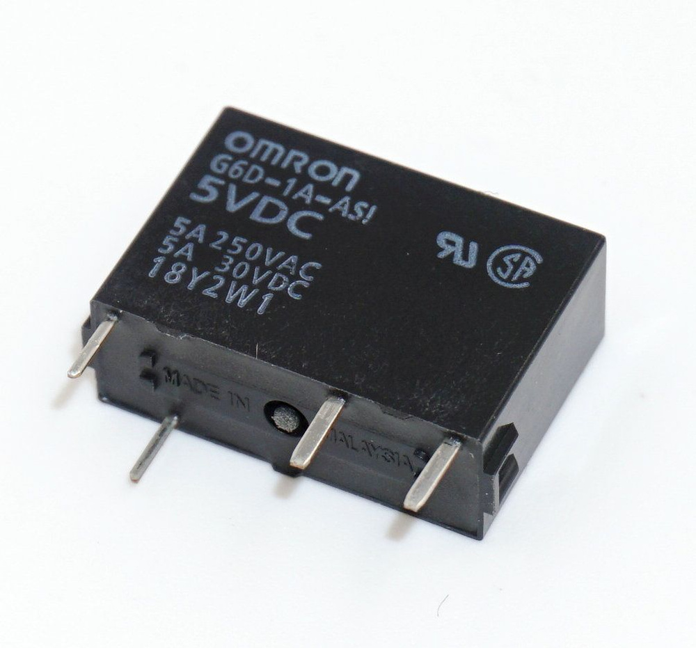(5 шт.)Силовое реле G6D-1A-ASI-5VDC(5V,5A,250VAC/30VDC,4PIN) - купить с ...