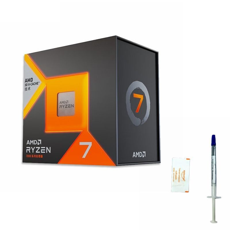 Процессор AMD-Ryzen 7 7800X3D box Ryzen 7, BOX (без кулера), 8 яд., 4.2 ...