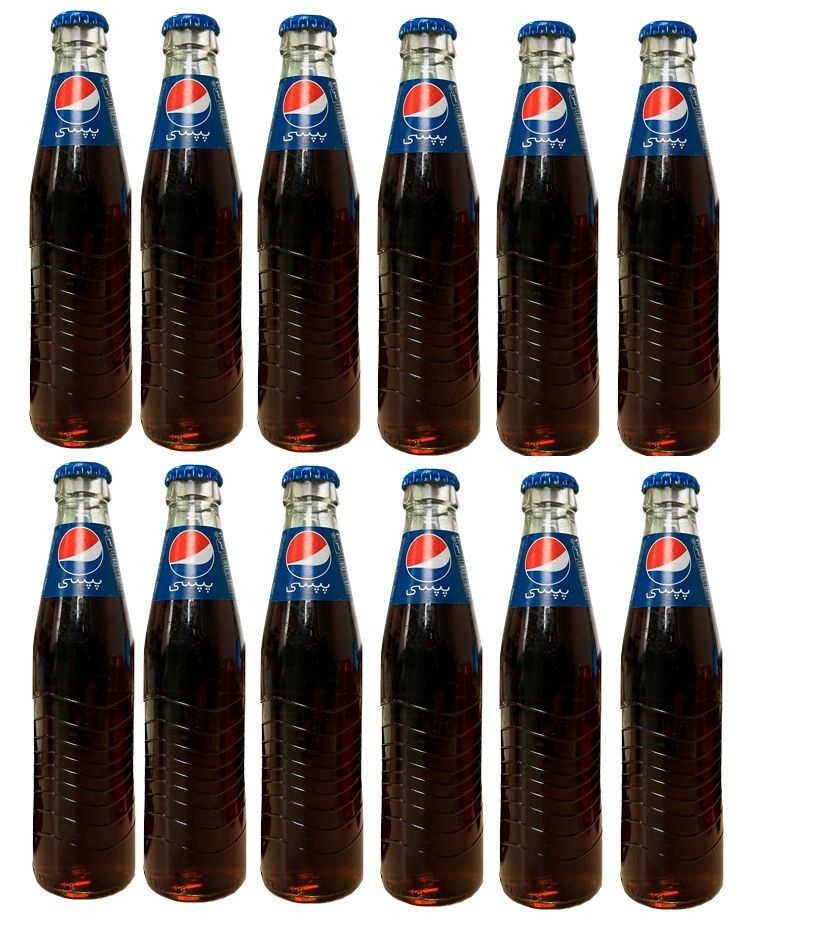 Газированный напиток Пепси-Кола (Pepsi-Cola) в стекле, ( 12 шт по 0.25 ...