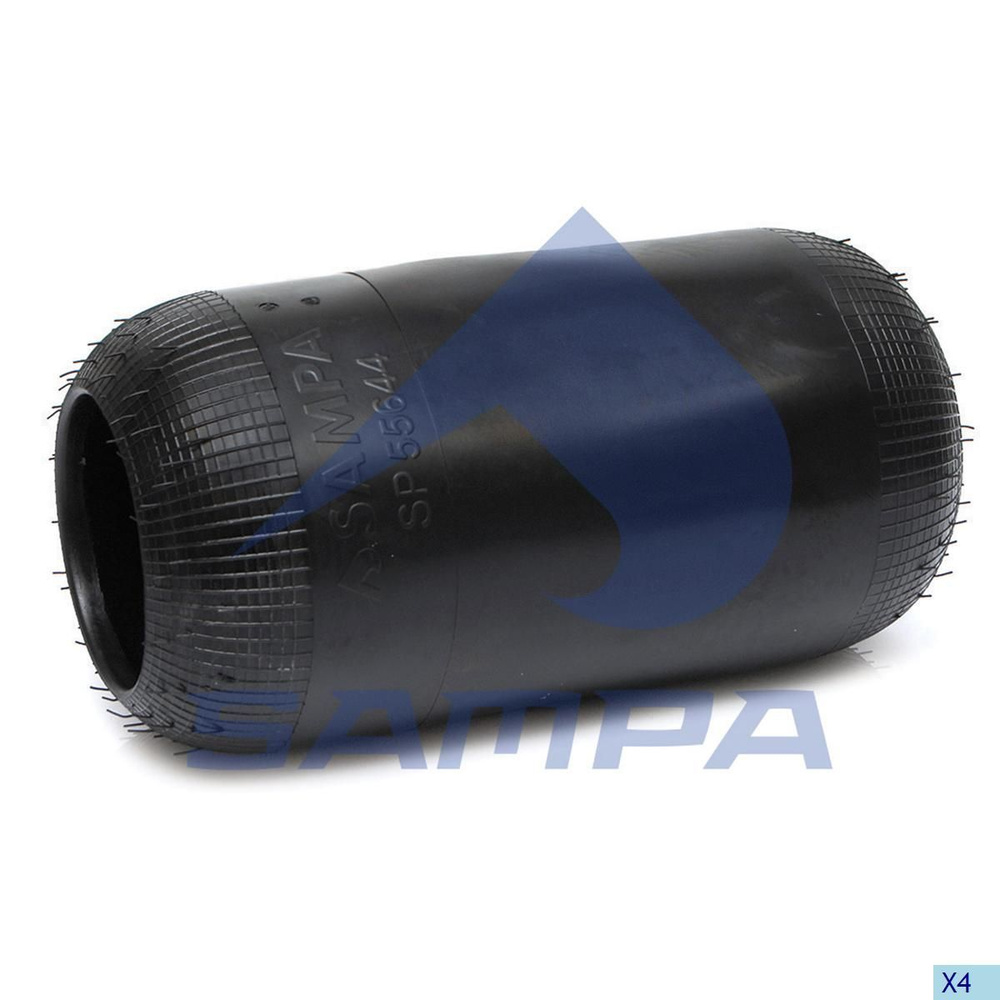 Пневморессора BPW MAN MERCEDES (чулок) (395х210мм,отв. 130.8х130.8мм) SAMPA - купить по ...