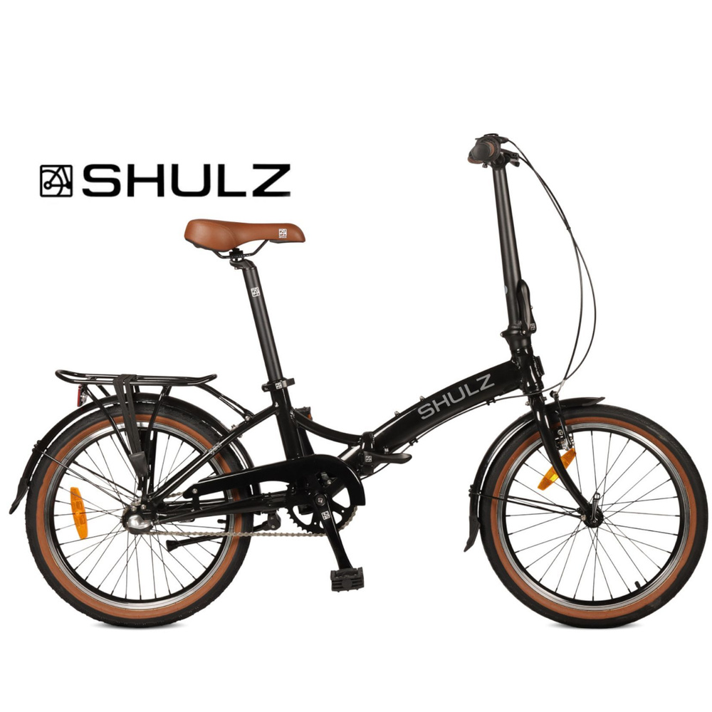 Складной велосипед Shulz Goa Coaster чёрный - купить по выгодной цене в интернет-магазине OZON ...