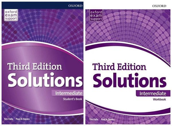 Solutions Intermediate 3rd Ed Student's Book + Workbook+CD - купить с доставкой по выгодным ...