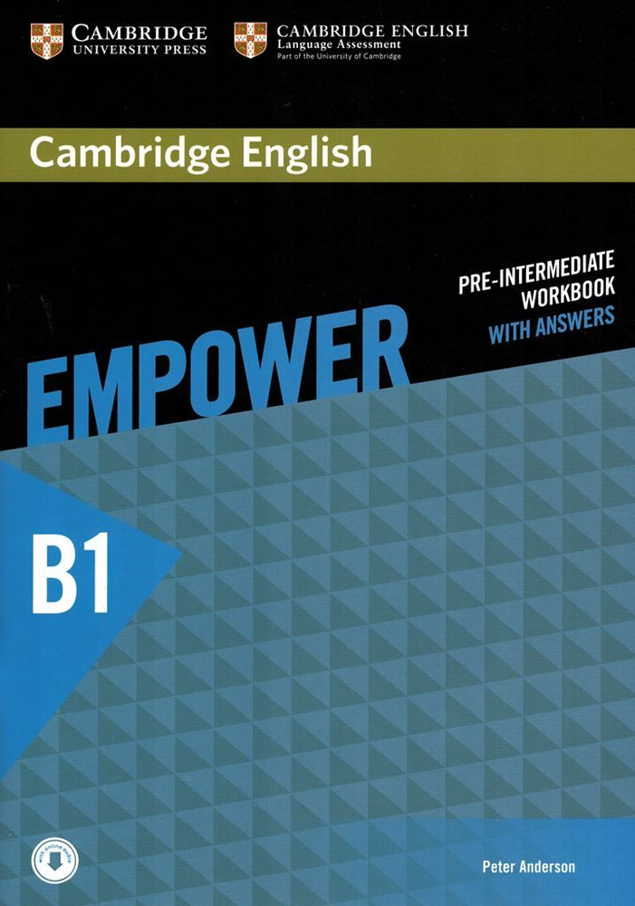 Cambridge English Empower Pre-Intermediate B1 Workbook with Answers Рабочая тетрадь с ответами ...