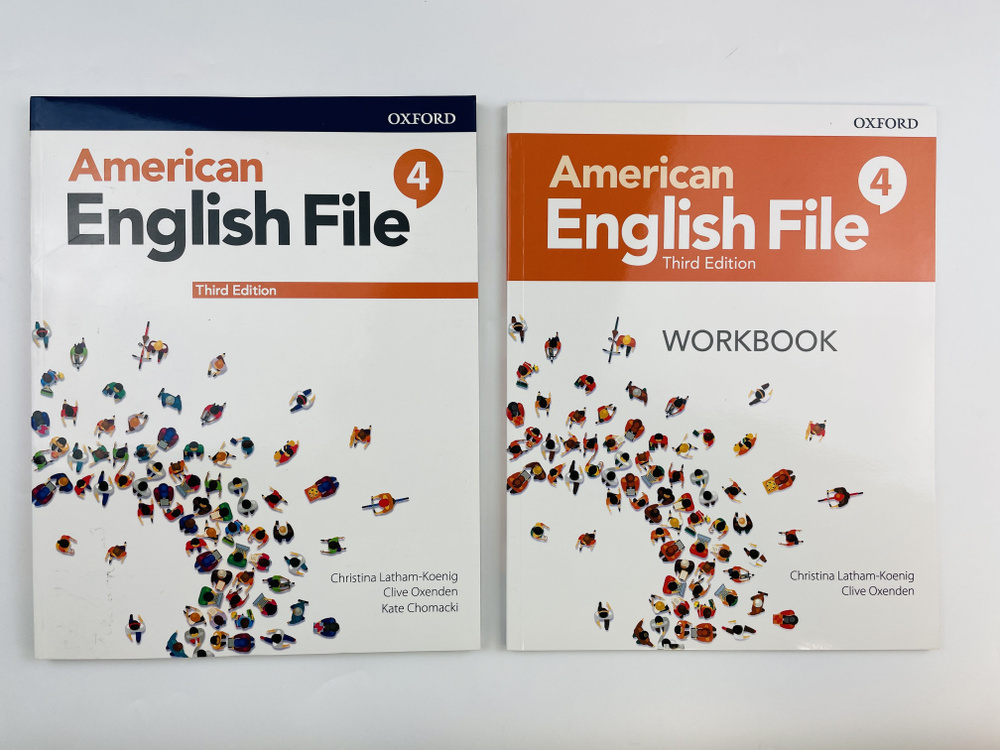 American English File 4 , 3rd Edition, Комплект Student's Book with CD ...