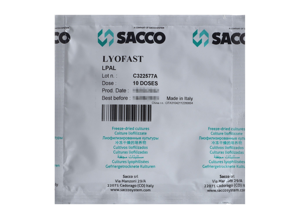 Защитная культура для поверхности сыра Lyofast LPAL 10 D на 500 - 2000л ...