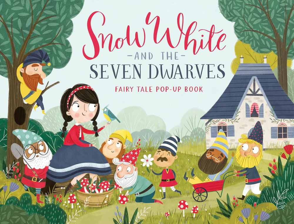 Snow White and the Seven Dwarves Pop-Up интерактивная книга про ...