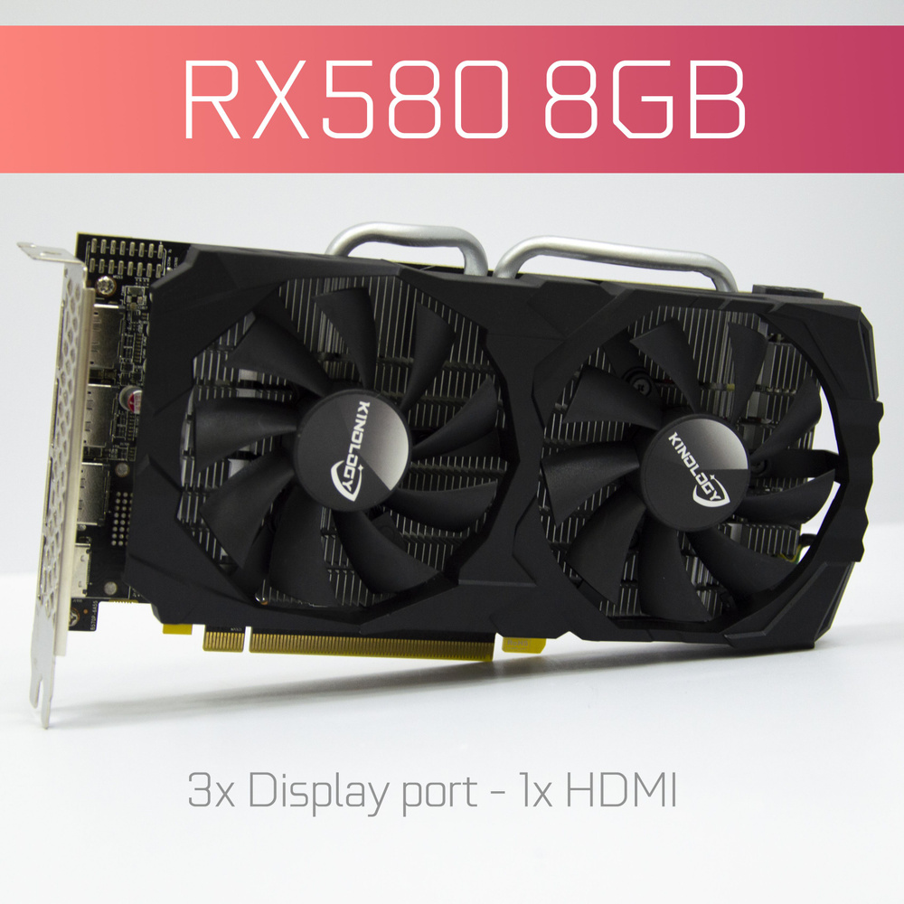 Видеокарта AMD Radeon RX 580, 8 ГБ GDDR5 - купить по низким ценам в ...