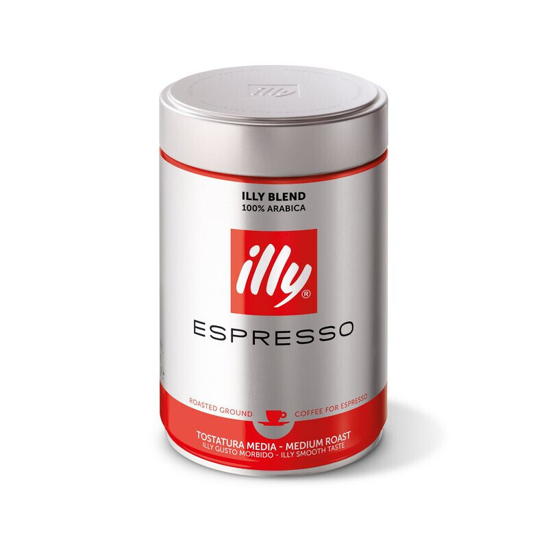 Кофе молотый Illy medium, 250 г - купить с доставкой по выгодным ценам в интернет-магазине OZON ...