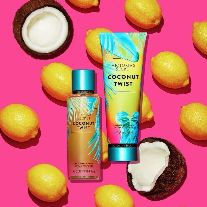 Victorias Secret подарочный набор лосьон для тела спрей Coconut Twist