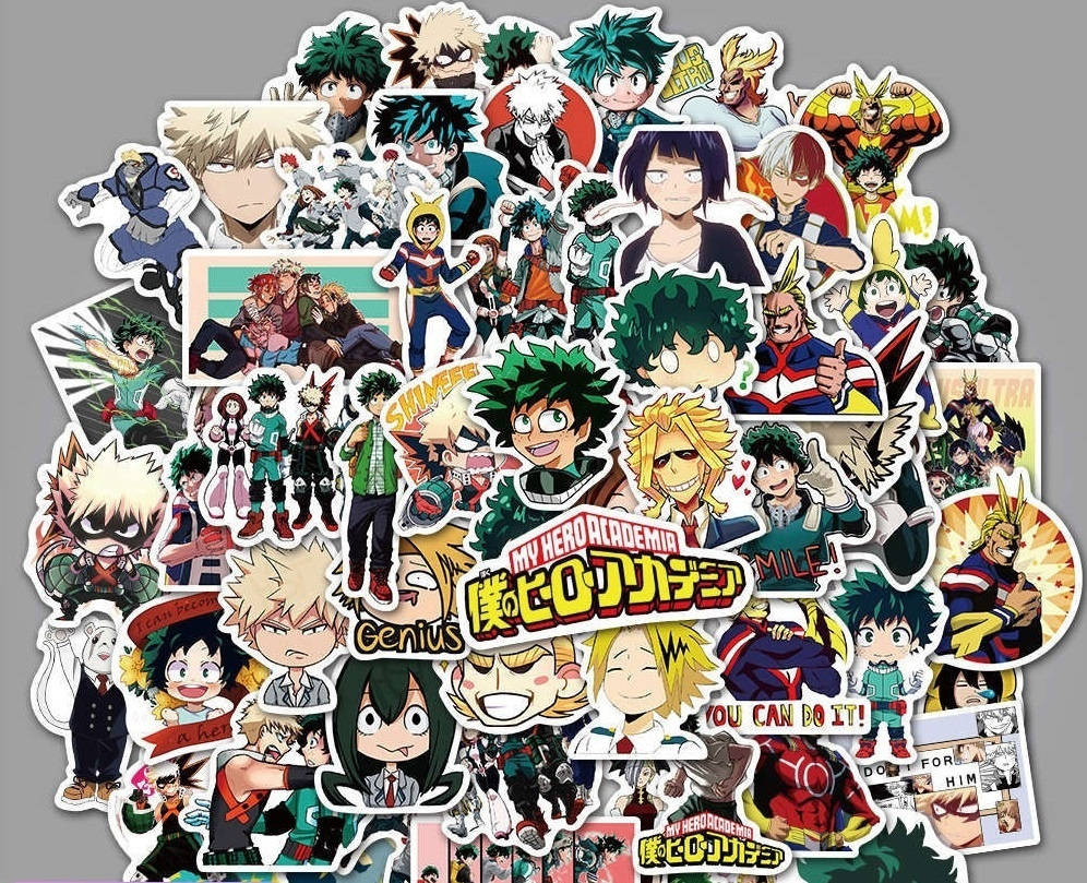 Стикеры Моя Геройская Академия My Hero Academia (49) - купить с доставкой по выгодным ценам в ...