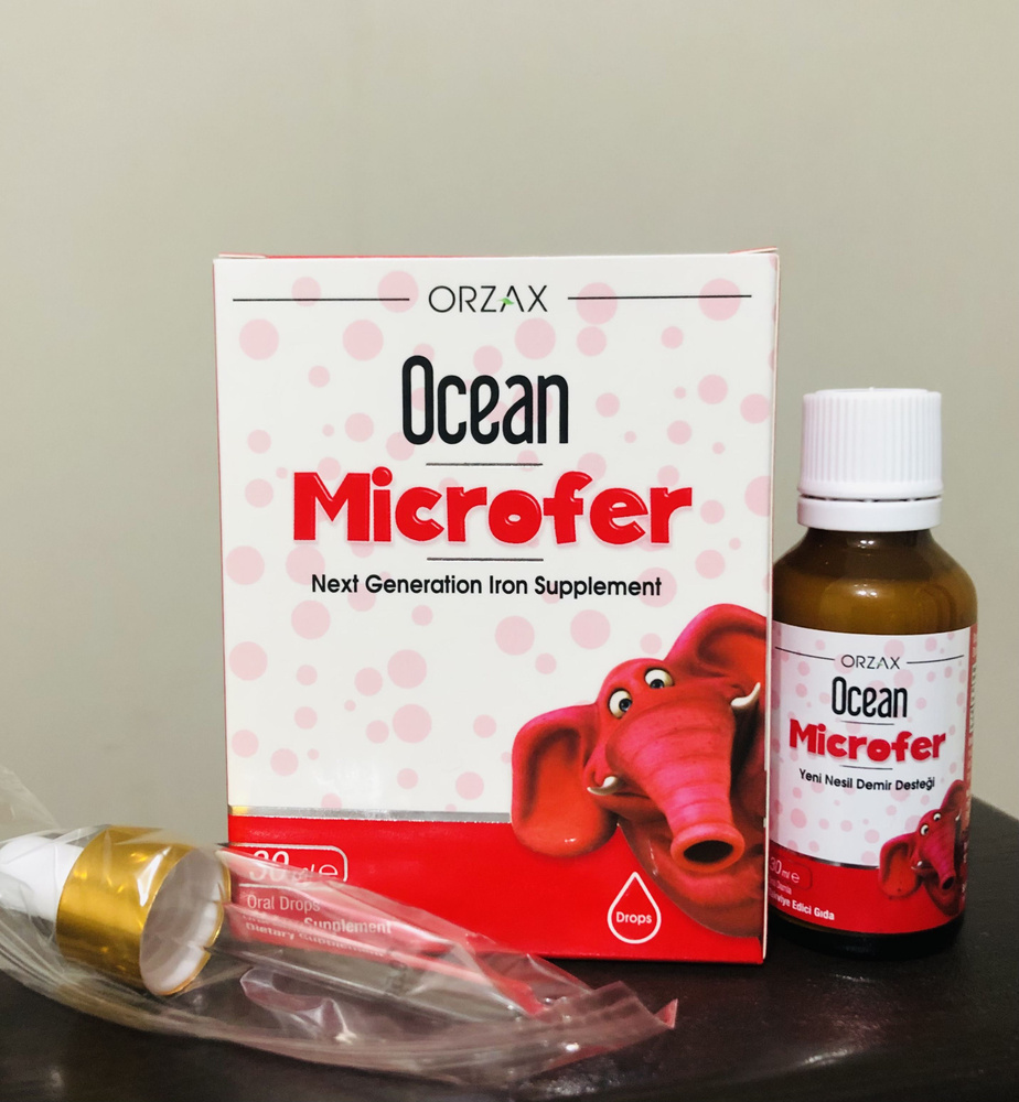 Orzax Microfer липосомное железо в каплях для малышей 30 мл купить на ...