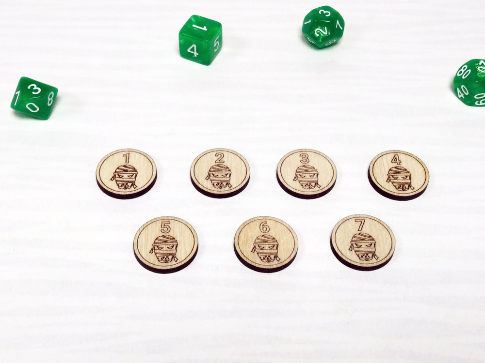 Токены для ДнД Мумия, Фишки для НРИ, Token DnD, Pathfinder. - купить с ...