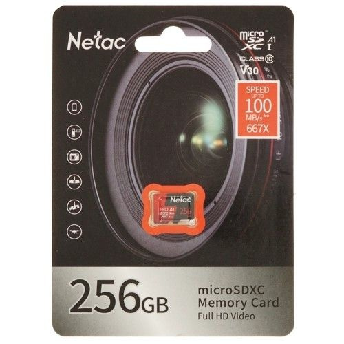 Карта памяти Netac (NT02P500PRO-256G-S) - купить с доставкой по ...