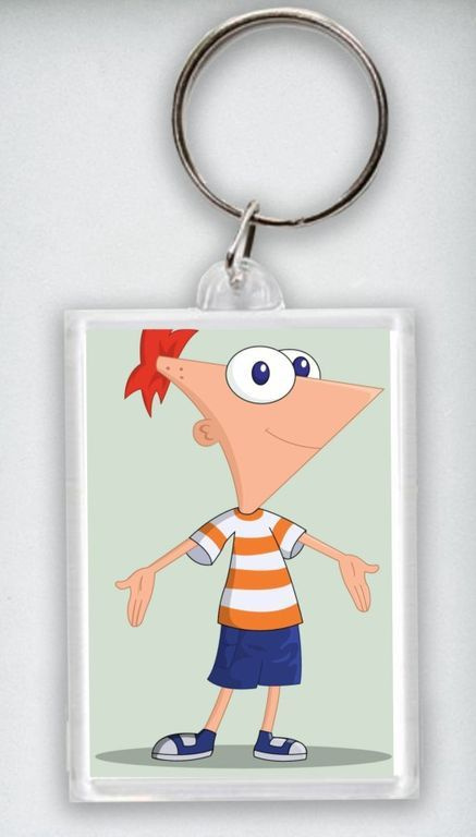 Брелок Финес и Ферб, Phineas and Ferb №4 - купить с доставкой по ...