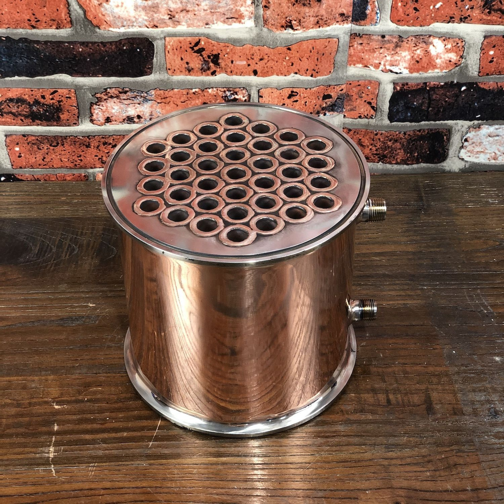 200мм Медный дефлегматор / холодильник 8 дюймов для самогонного ...