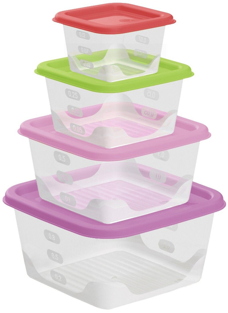 Контейнер пищевой Fun Box, 100, объем 630 мл - купить по выгодной цене ...