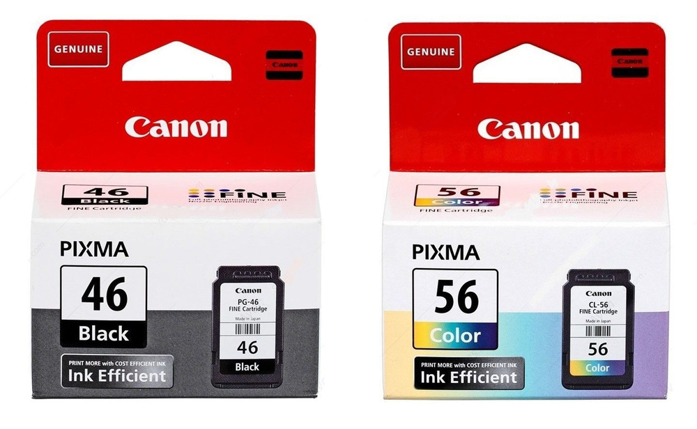 Расходник для печати Canon PG-46 CL-56, Черный (black), для струйного ...