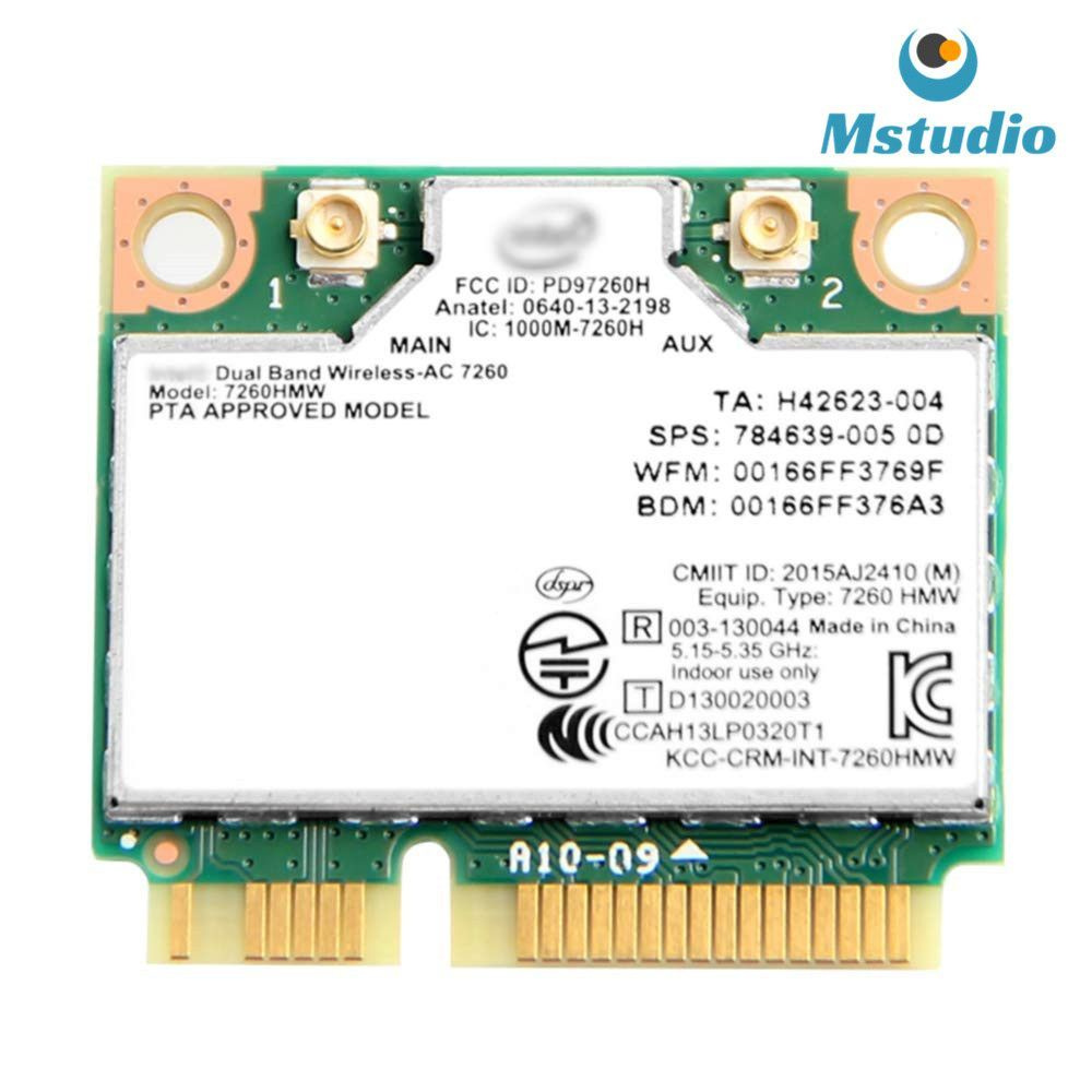 Ac7260 Mini Pci E Wifi карта 7260hmw двухдиапазонный беспроводной Wifi