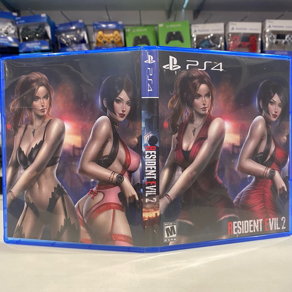 Эксклюзивная обложка для диска, игра Resident Evil 2 PS4 - купить с ...