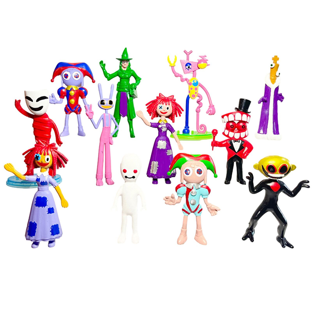 12 штук Фигурка Удивительный цифровой цирк / The Amazing Digital Circus ...