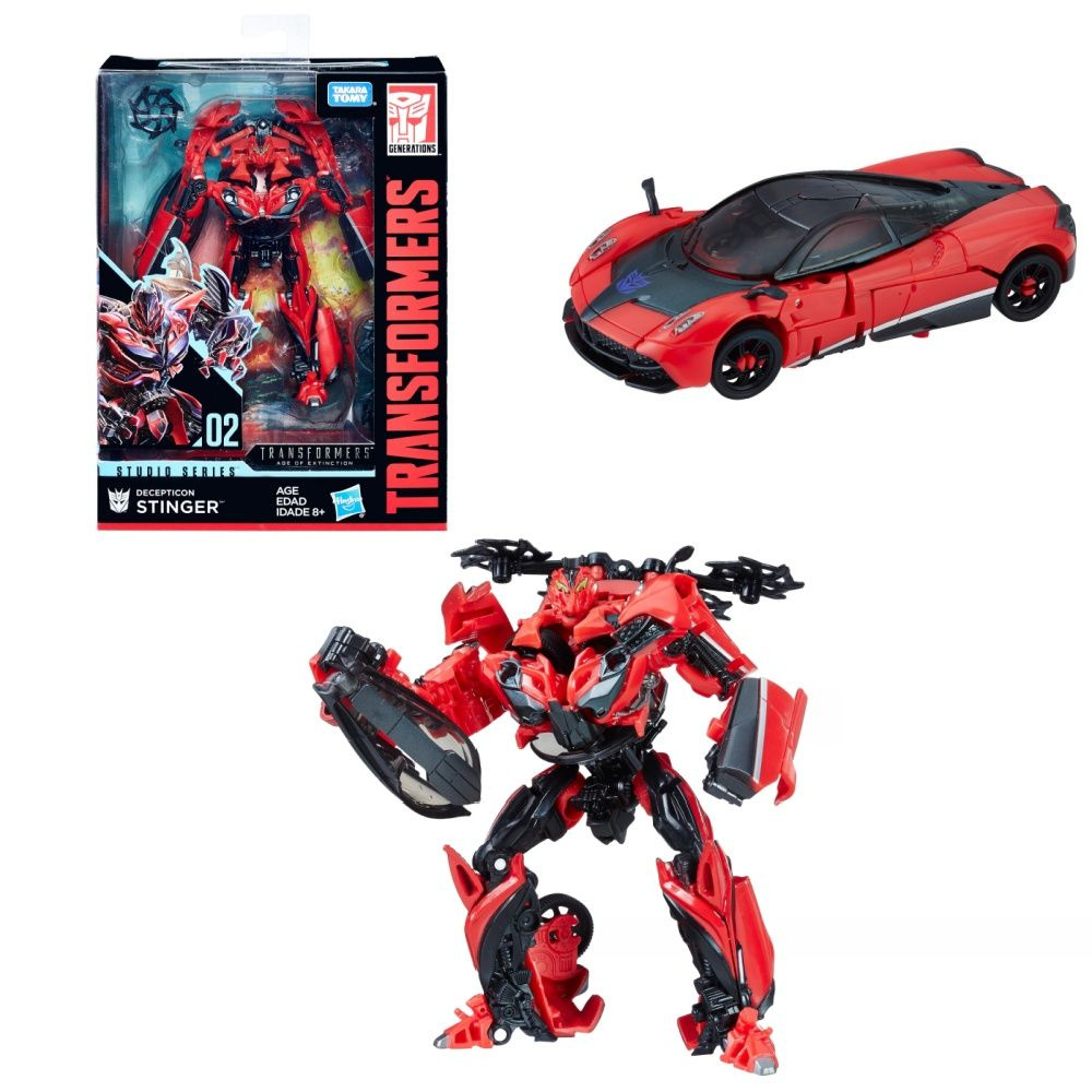 Трансформеры Hasbro Игрушка Studio Series Deluxe Transformers SS02 ...
