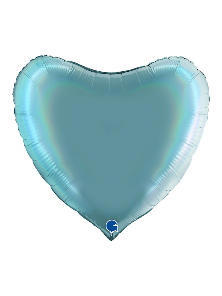 Воздушный шар сердце, шарики воздушные фольгированные с днём рождения ...