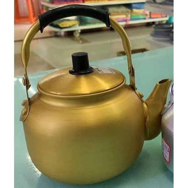 Чайник походный алюминиевый 3л золотой - купить с доставкой по выгодным ...