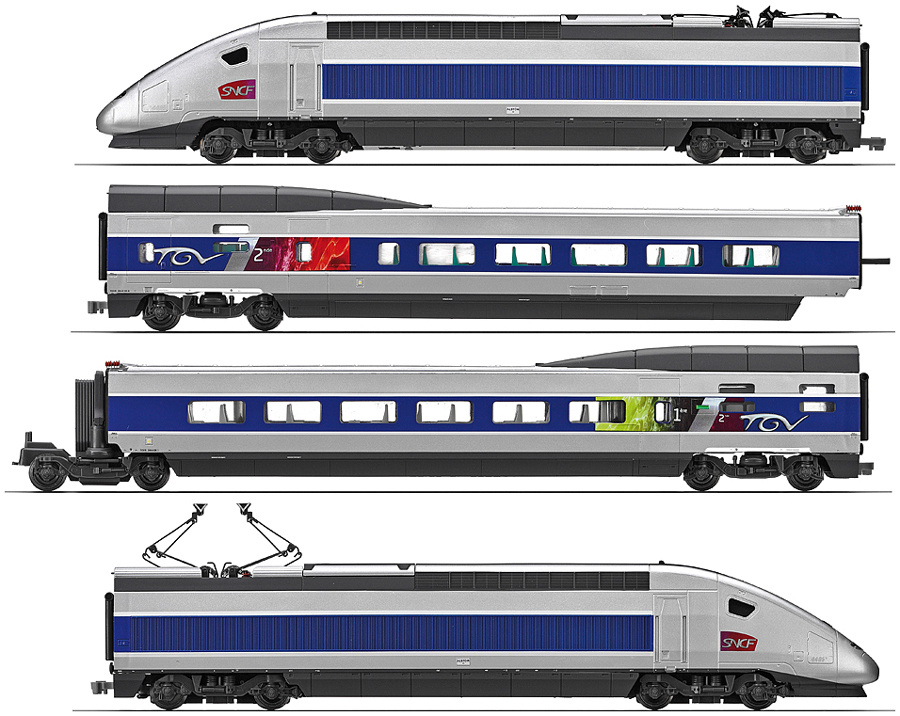 Транспорт игрушечный Mehano TGV POS - купить с доставкой по выгодным ...