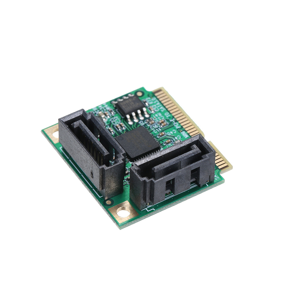 Адаптер,Mini PCI-E to 2-port SATA3 - купить с доставкой по выгодным ...