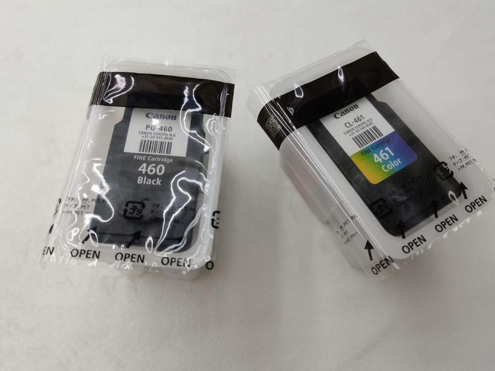 Расходник для печати Canon PG-460 CL-461, Набор CMYK, для струйного ...
